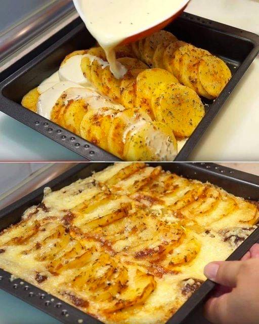 Cartofi condimentați la cuptor. – Recipes