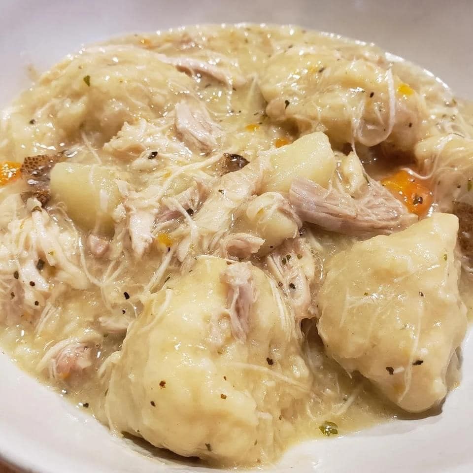 Pollo y Dumplings en Olla de Cocción Lenta - Recipes