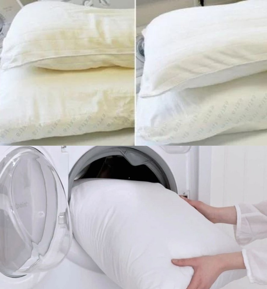 These are the steps you need to follow to properly clean your pillows ...