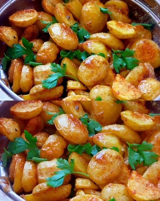 Cartofii copti cu sos - o rețetă de toamnă pe care am încercat-o la o ...