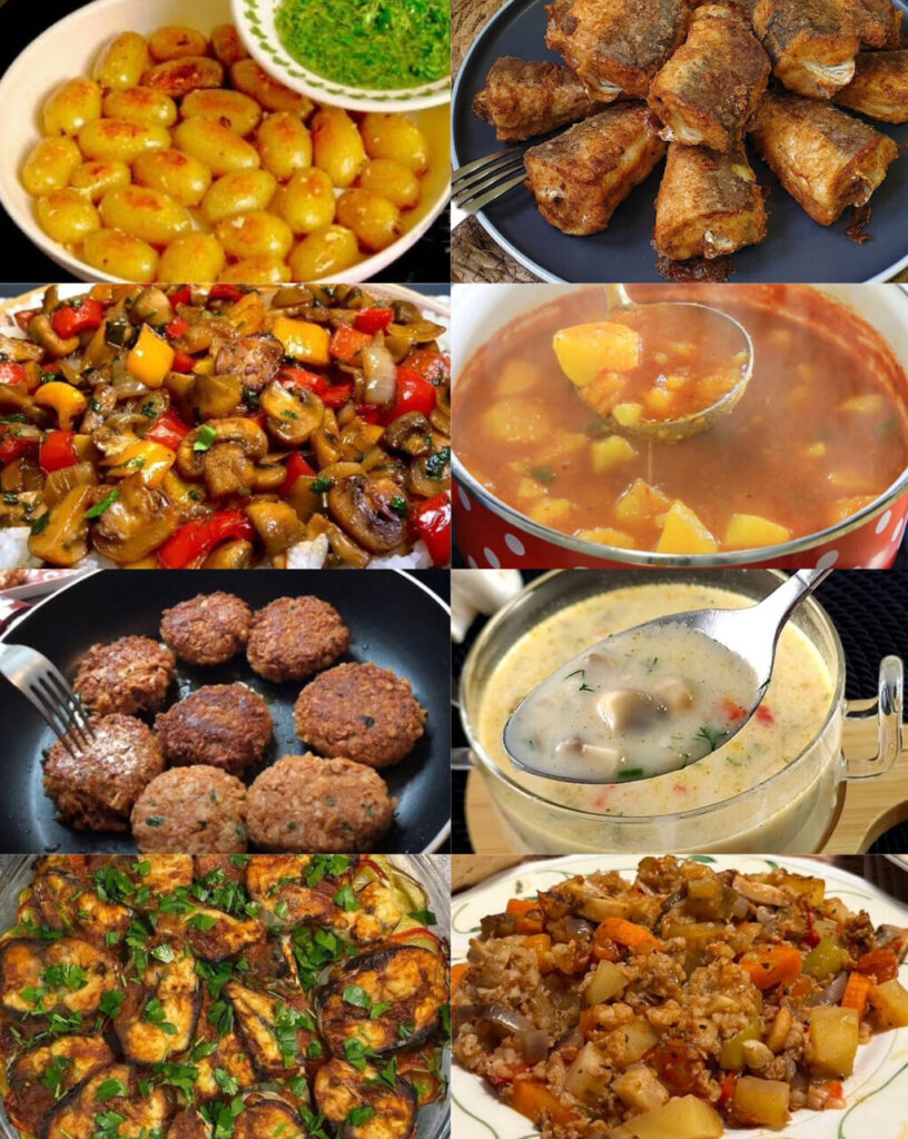 MENIU pe zile pentru primele DOUĂ SĂPTĂMÂNI ale POSTULUI CRĂCIUNULUI ...