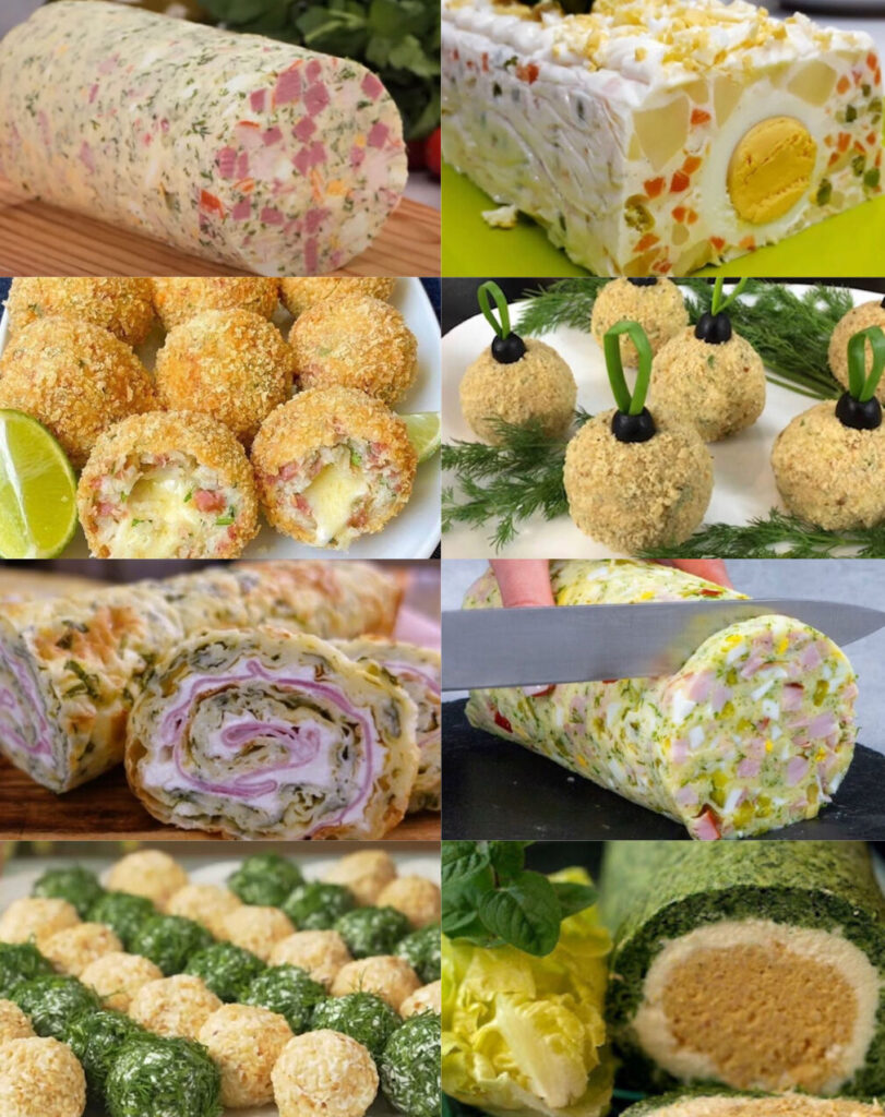 10 REȚETE PENTRU APERITIVE RECI DE ANUL NOU… Simple și foarte gustoase ...