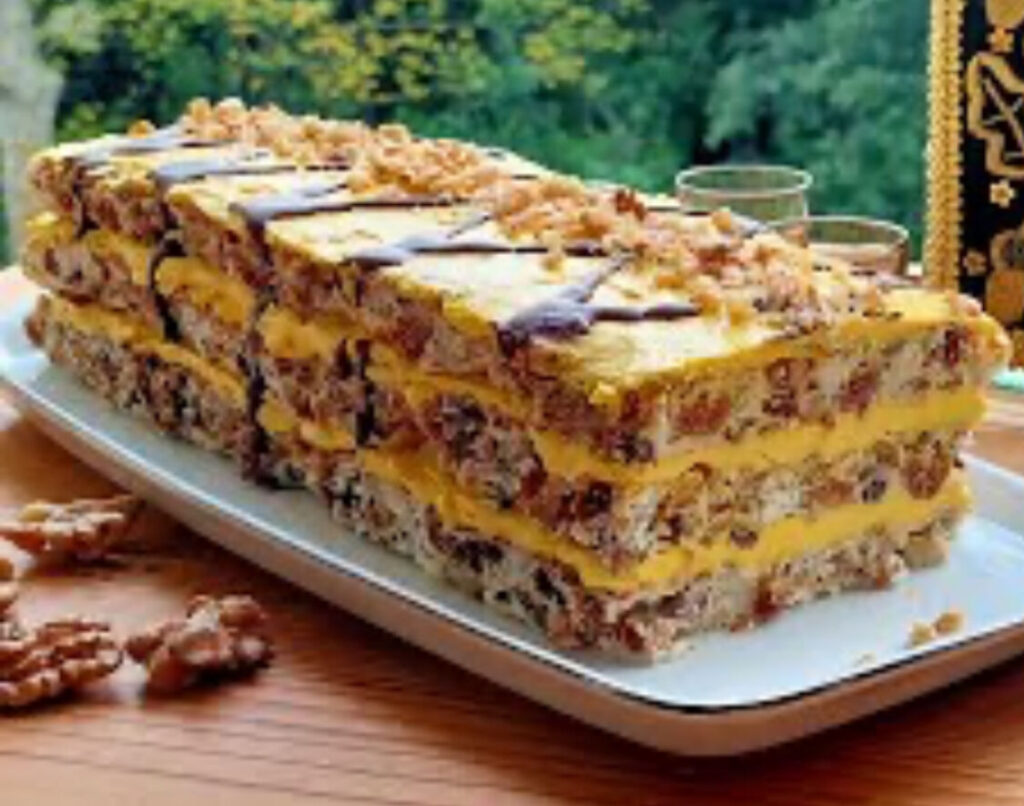 TORTA SPLIT… Miros de nuci și fructe uscate… Una dintre cele mai ...
